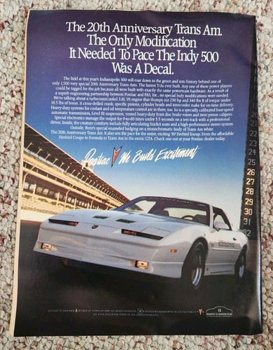 High Performance Pontiac Magazine - April 1989 - GTO - Firebird - 1 ...