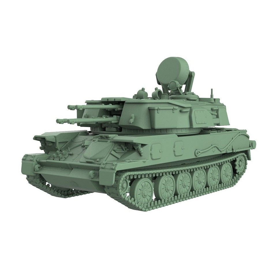 15mm WarGaming Military Model Kit Soviet ZSU-23-4 Shilka Self-Propelled ...