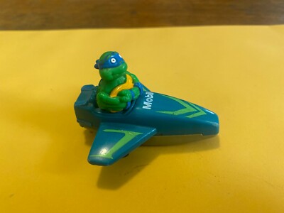 Teenage Mutant Ninja Turtles TMNT McDonald's toy 1990 Leonardo Mobil ...