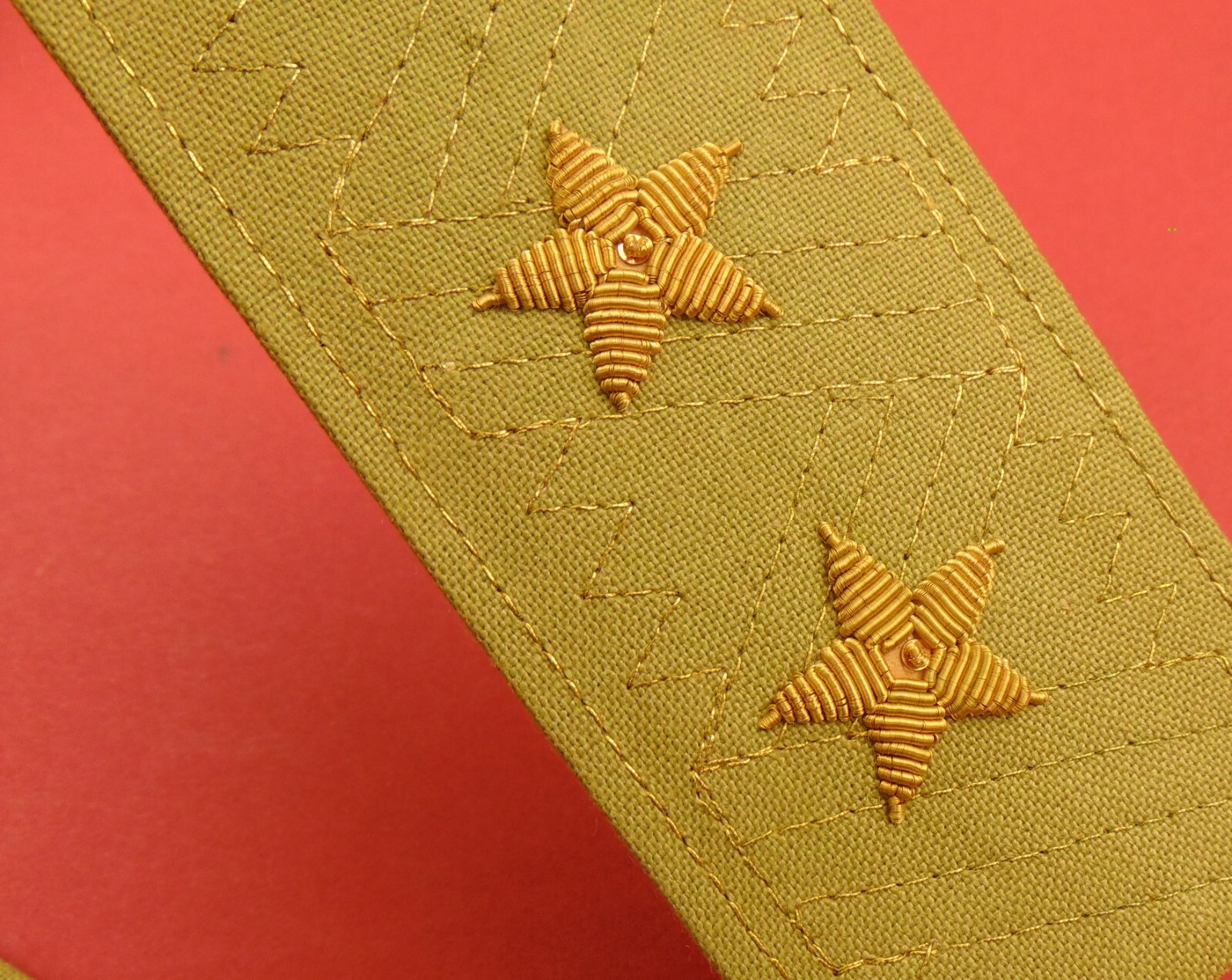 Soviet Army 2-STAR LIEUTEN. GENERAL Shoulder Boards Military Uniform ...