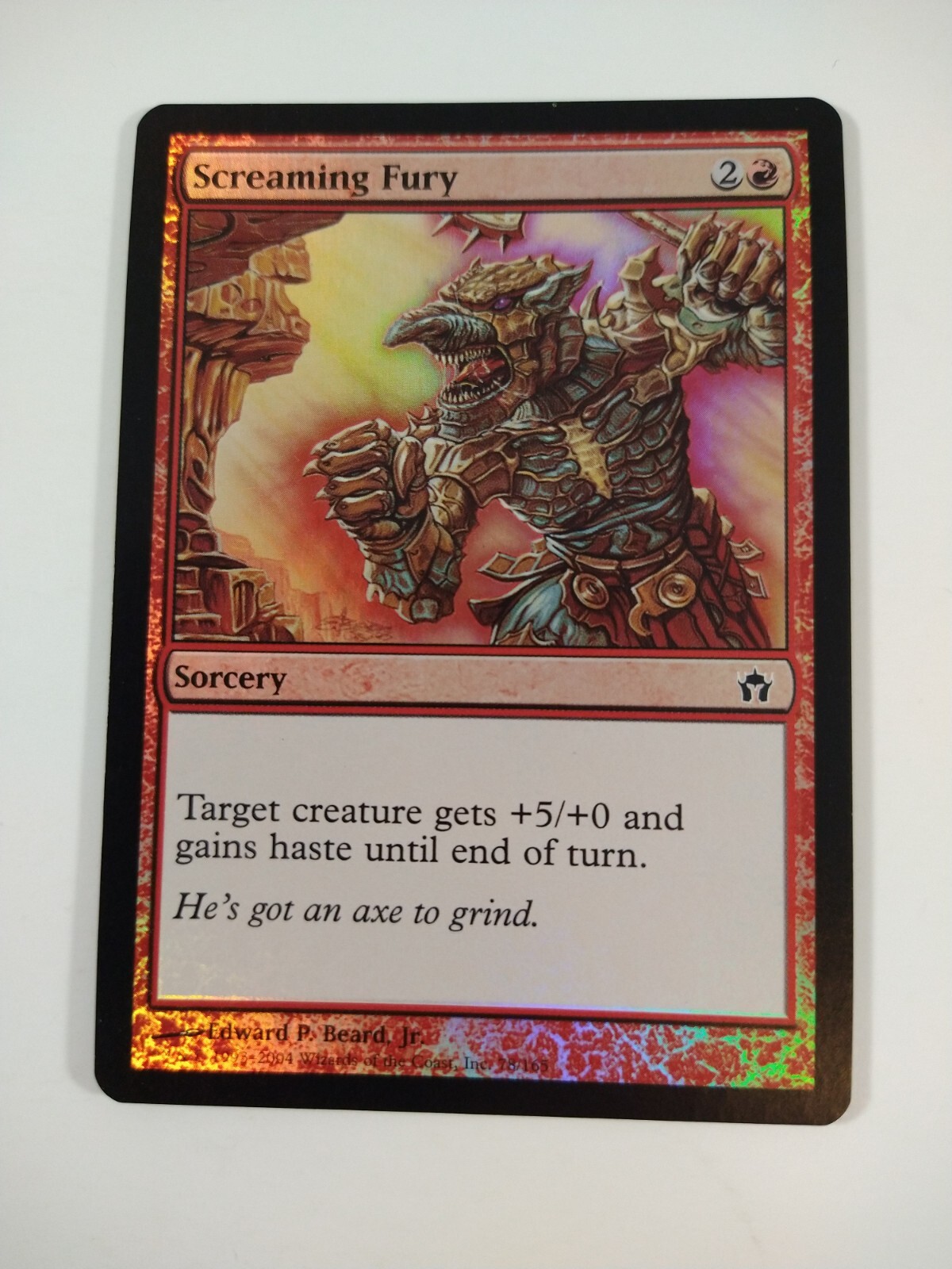 Screaming Fury Fifth Dawn 78/165 MTG Magic The Gathering (MP) x1 Foil ...