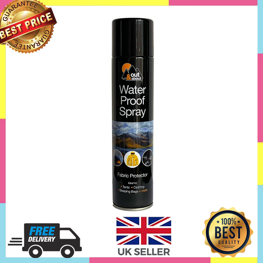 WATERPROOF SPRAY FOR TENT, CLOTHES, SHOES, FISHING, AND FABRIC ...
