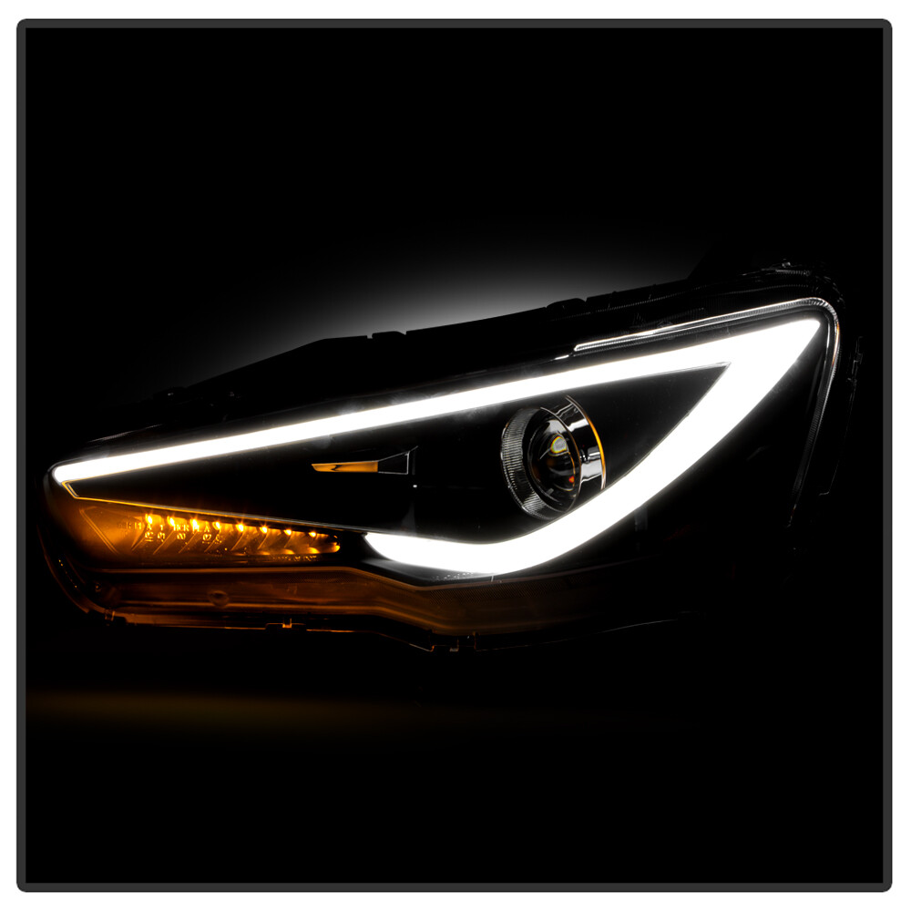 For 2008-2017 Mitsubishi Lancer Halogen LED Tube Sequential Projector ...