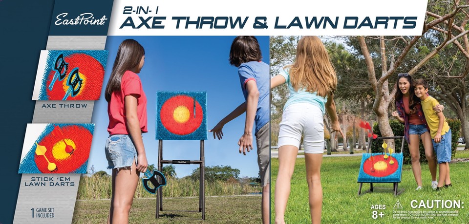 EastPoint Sports Axe Throwing & Lawn Darts Target Game Set | eBay