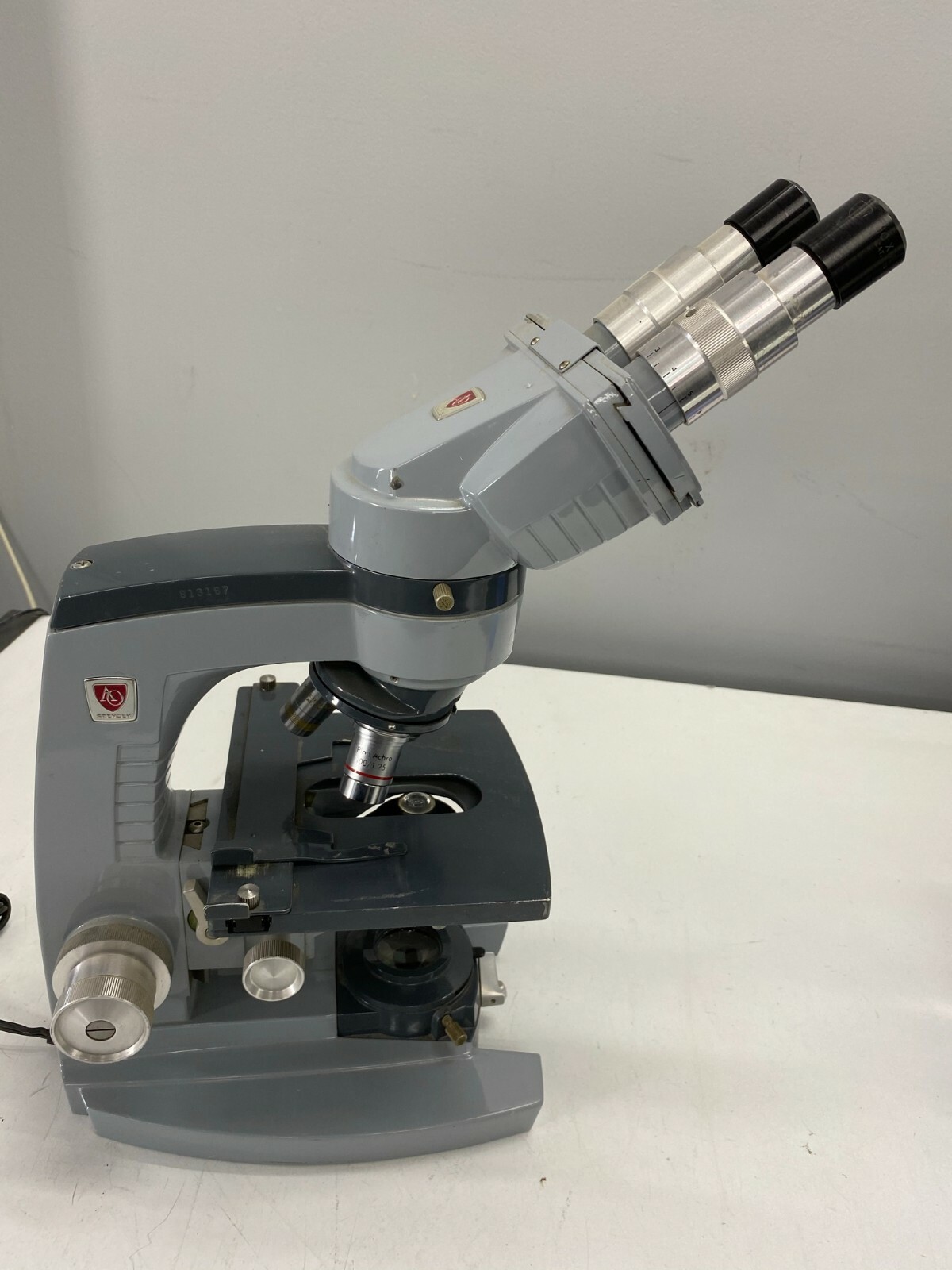 American Optical 1036A Microscope with 10x, 45x and 100x Objectives | eBay