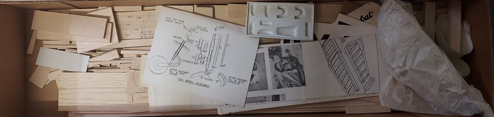 SIG Zlin Akrobat Vintage Balsa RC Airplane Kit 70" Wingspan .60 CU in ...