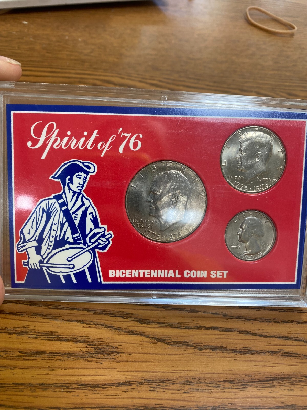 SPIRIT OF 76 BICENTENNIAL COIN SET SLAB SSCA 1993 EISENHOWER KENNEDY ...