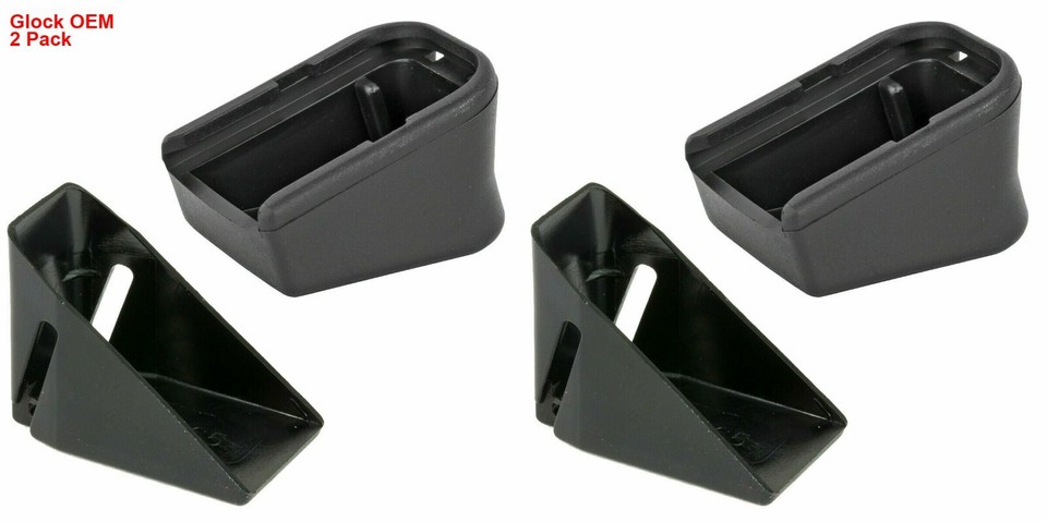 Glock OEM Factory Plus 2 Magazine Extension Base Pad For 9MM .40 .357 2 ...
