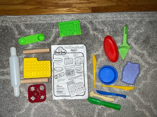 Vintage Play Doh Make a Meal Factory Bakery Incomplete but with extra ...