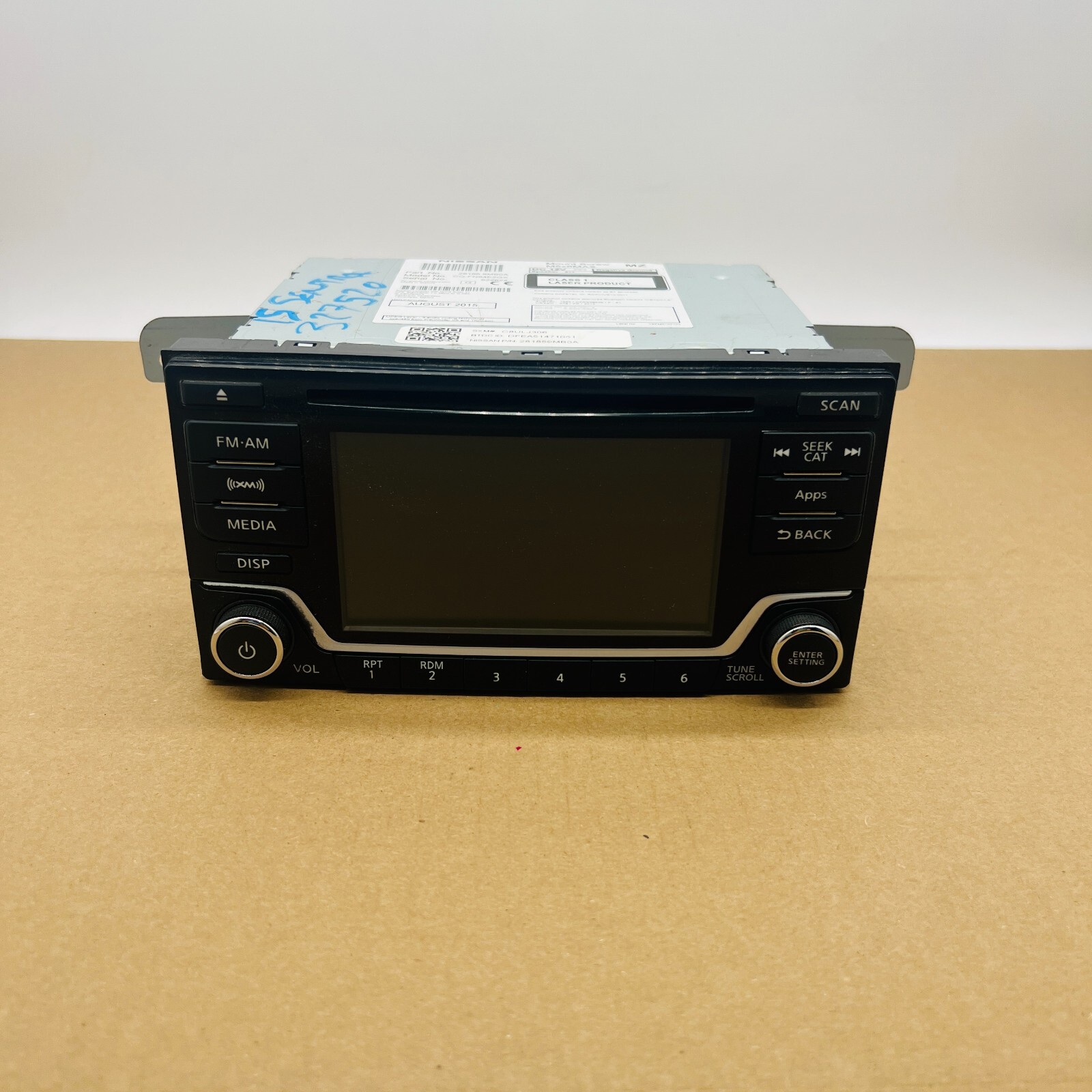 OEM For 14-17 Nissan Sentra Radio Deck CD Clock Digital Player FM-AM ...