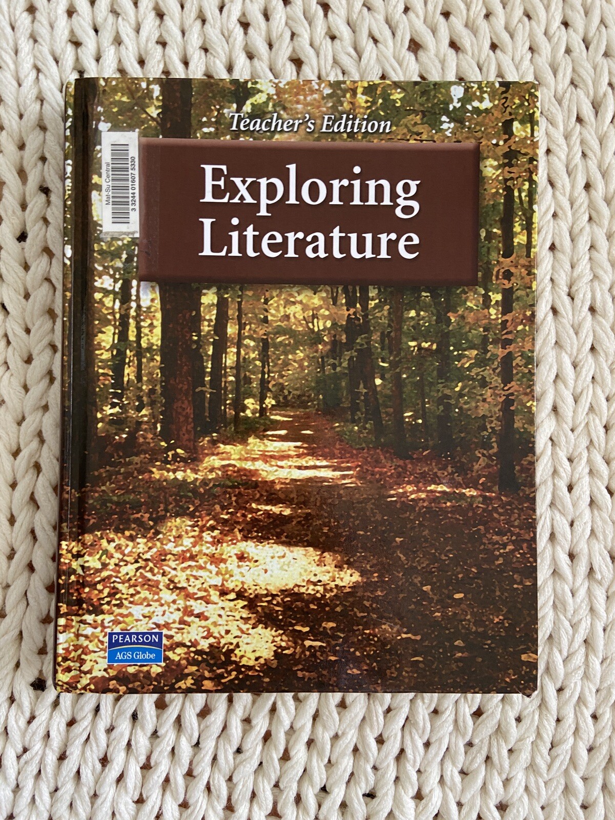 AGS Exploring Literature Teacher's Edition Hardcover Globe Pearson | eBay
