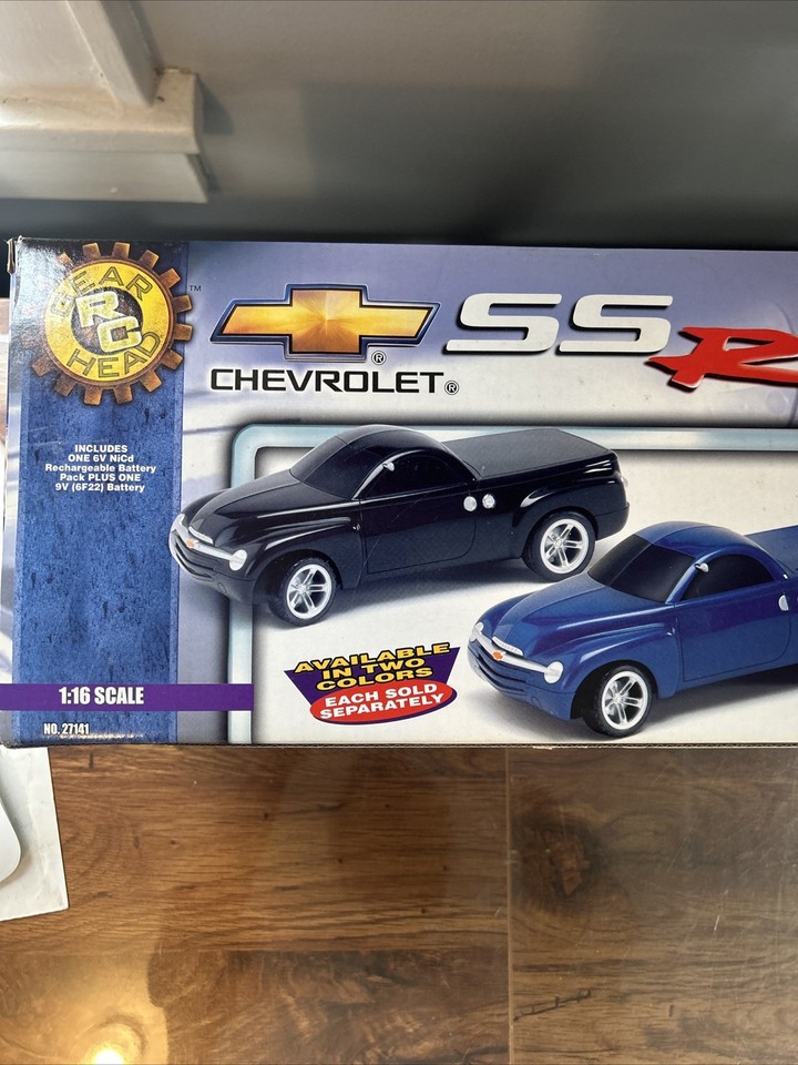 Chevrolet SSR Black RC Truck / 2001 DSI Toys New and Sealed Gear Head 1 ...