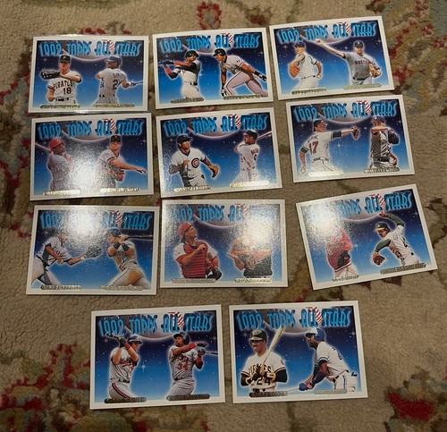 1993 Topps All Star Lot - Gold and Bases - 22 Card Lot | eBay