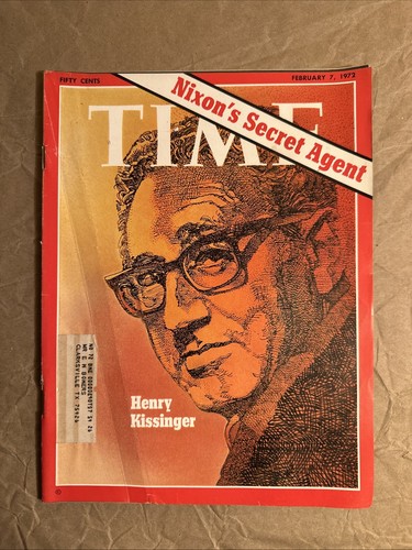 Time Magazine February 7, 1972 Henry Kissinger | eBay