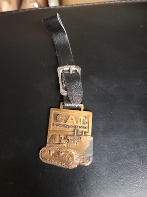 Caterpillar CAT Heavy Equipment Track Type Tractor Pocket Watch ...