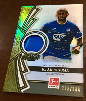 22/23 Tier One #TOR-KAK Kevin Akpoguma 2 Color Jersey 118/144 TSG Hoffenheim | eBay