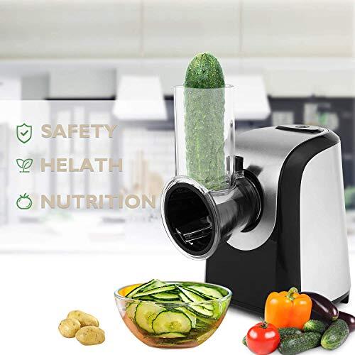ELECTRIC CHEESE GRATER Salad Maker Slicer Shredder Chopper HOMDOX | eBay