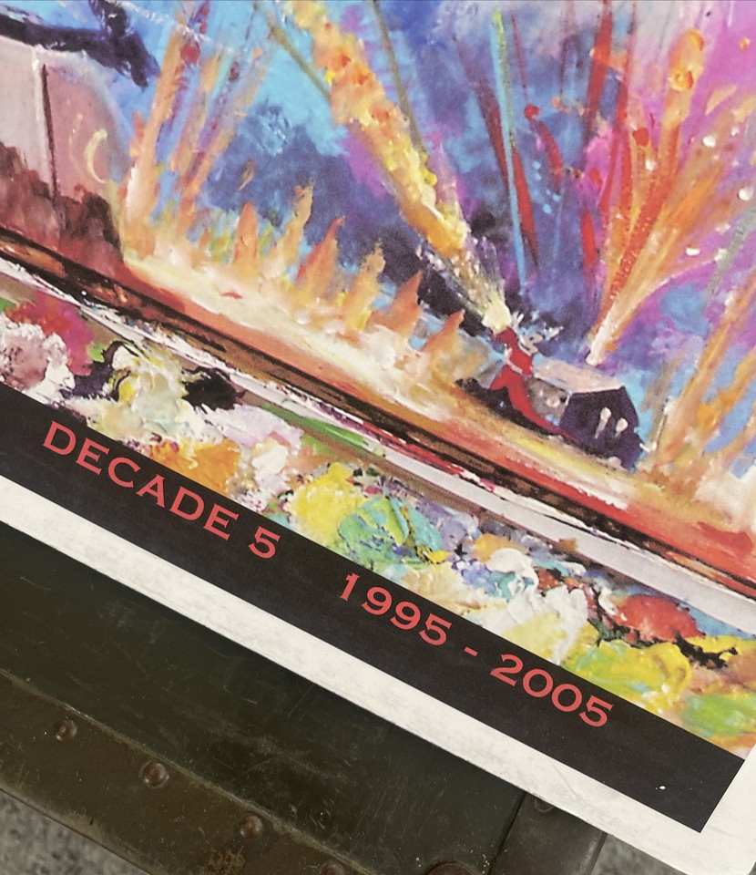 RARE !!! Disney Imagineer Art ERIC ROBISON Story board concept art OOAK ...