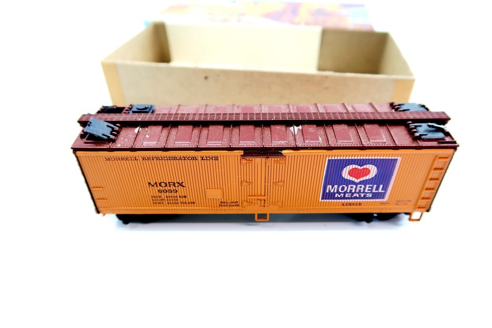 ATHEARN HO Scribed Reefer MORRELL MEAT Car No 5207 in Original Box | eBay