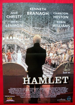Kenneth Branagh Hamlet Poster