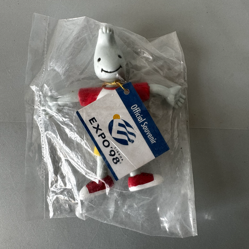 EXPO 1998 GIL Mascot Lisbon Portugal World Fair Exposition Toy Figurine ...