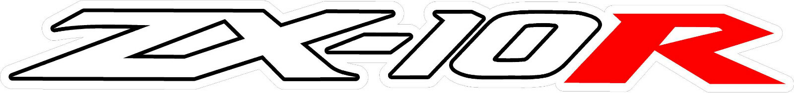 #4597 (1) 8.25" Kawasaki zx10R zx10 Logo Decal Sticker LAMINATED | eBay
