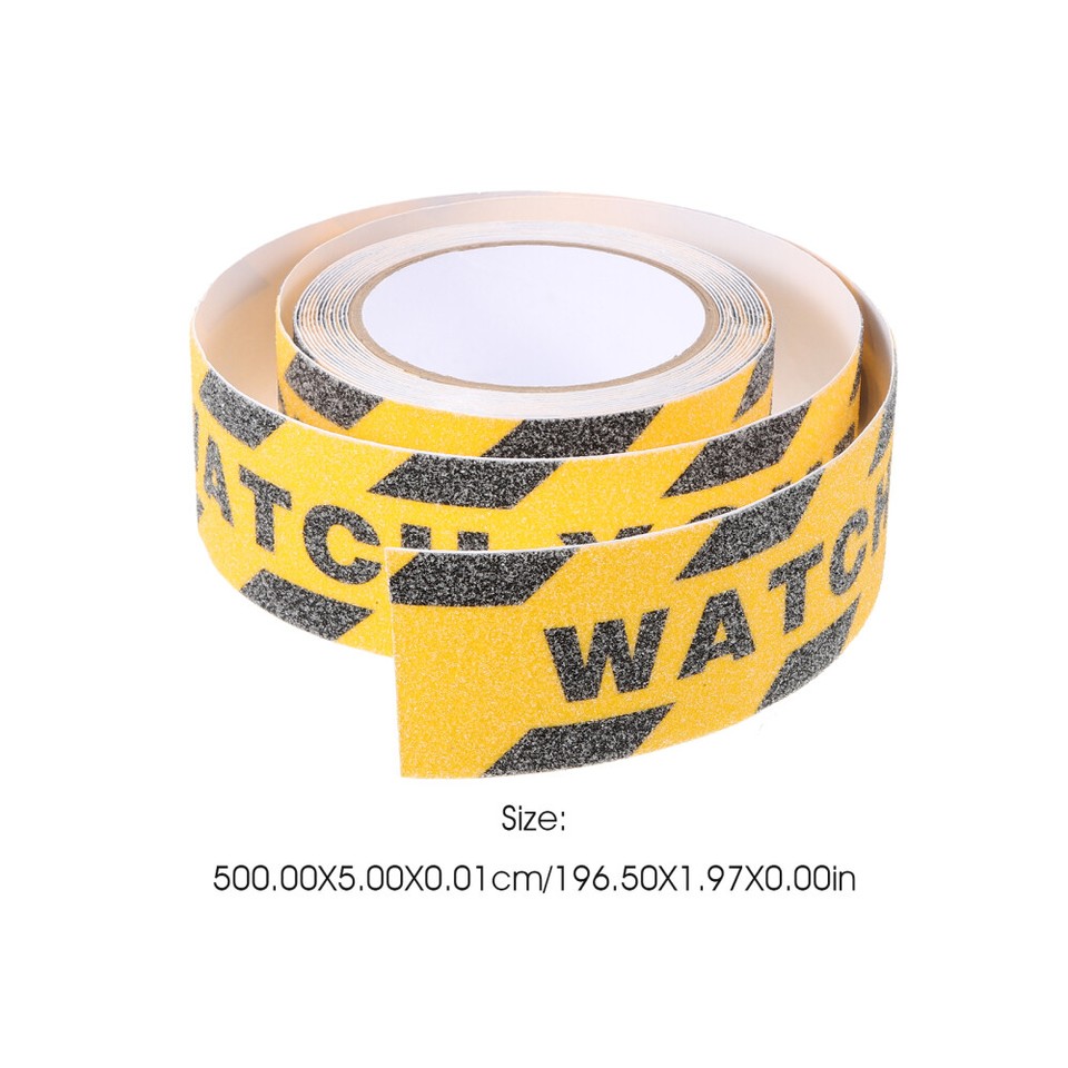 Non-slip Tape Watch Your Step Stickers Adhesive Warning Decal Work ...