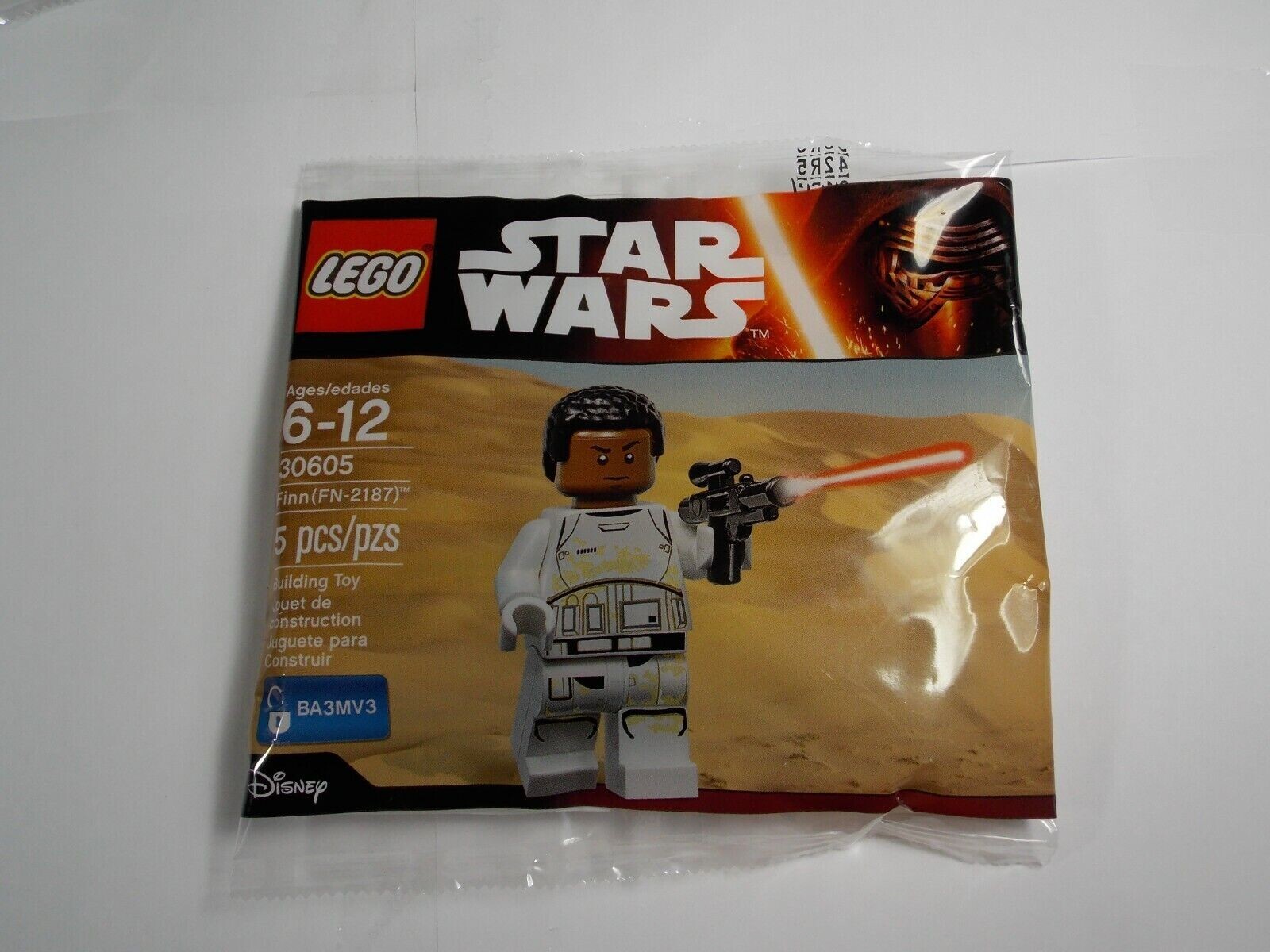 Lego Star Wars Set 30605 Fin FN-2187 Minifigure New in Sealed Poly Bag ...