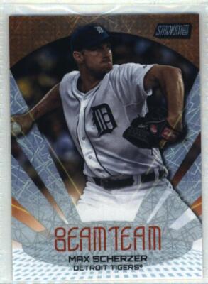 2014 Topps Stadium Club Beam Team #BT-2 Max Scherzer Detroit Tigers ...