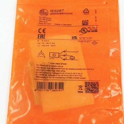 1PCS Brand New IE5287 IFM IE5287 Proximity Switch Sensor Fast Shipping ...