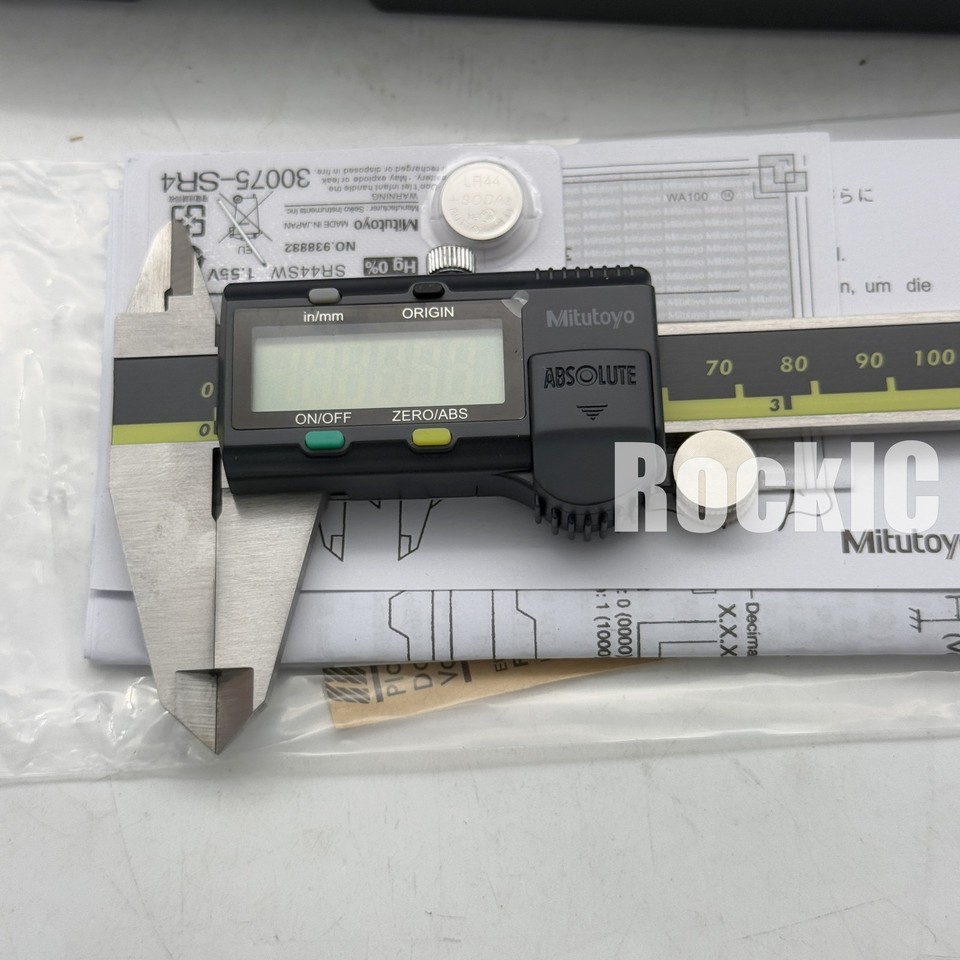 New 500-196-30 Mitutoyo Digital Caliper | 0-6" (150mm) | Absolute ...
