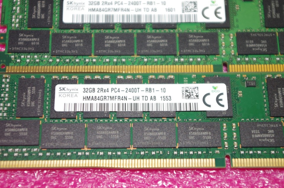 Lot Kit 512GB DDR4 2400Mhz 2400T ECC Registered RAM For Dell R730 R630 ...