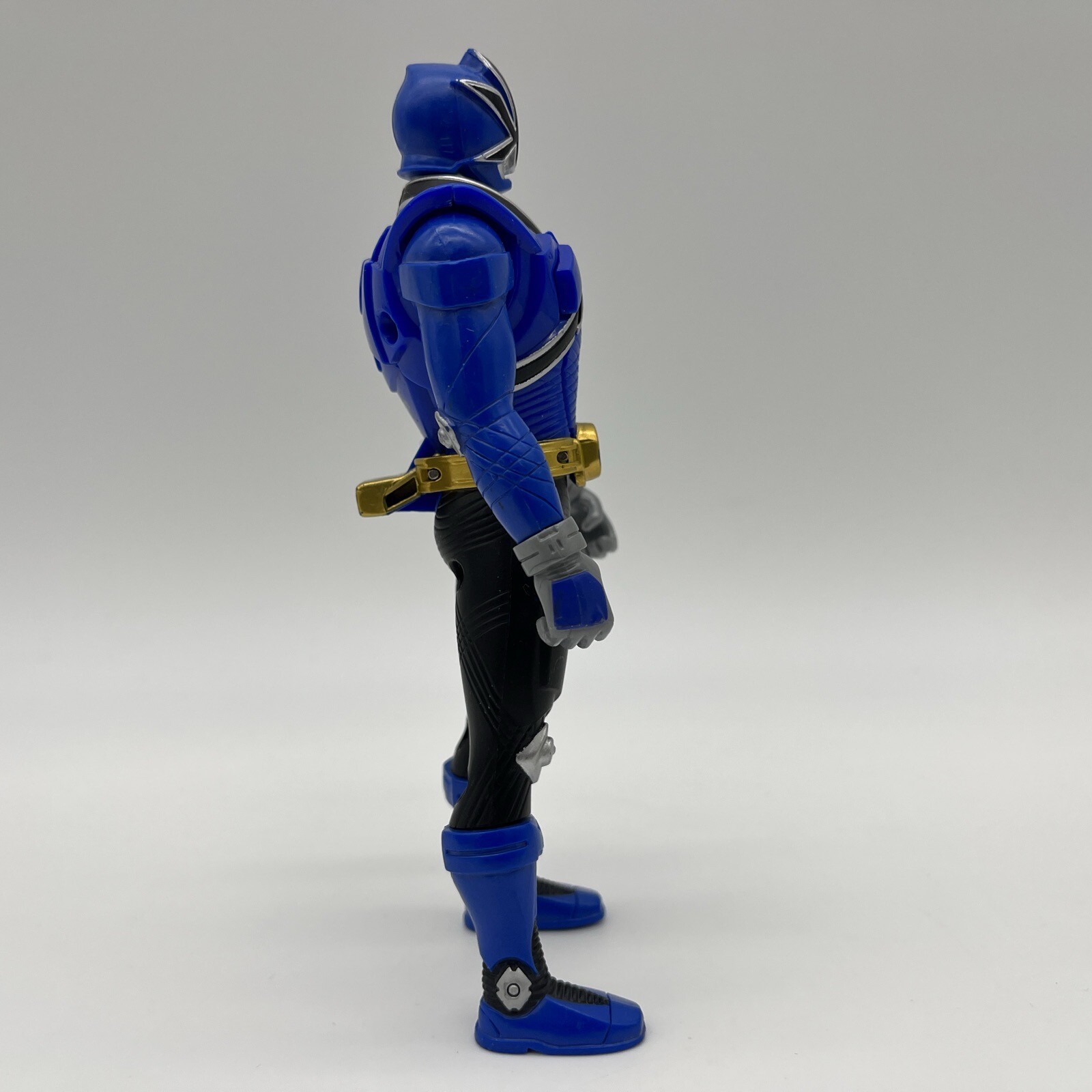 Bandai 2010 Power Ranger Super Samurai Blue Head Flip Ranger Action ...