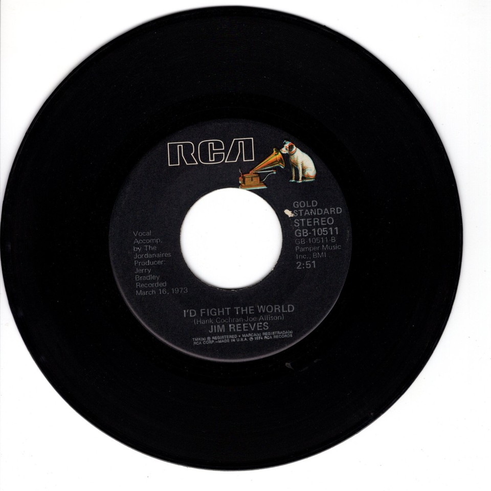 JIM REEVES Missing You VG 45 RPM REISSUE | eBay