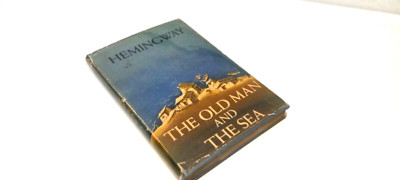 1953 Ernest Hemingway Old Man and the Sea Dust Jacket Early Edition ...