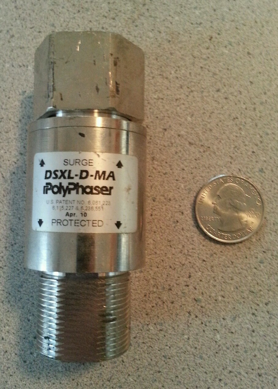 Polyphaser DSXL-D-MA Surge Filter with DIN Connectors | eBay