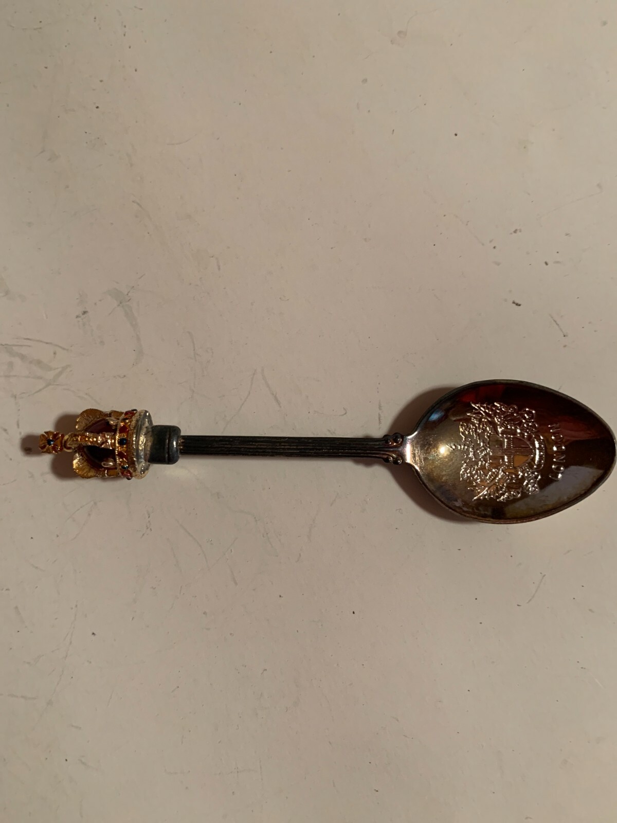 Vntg LONDON CROWN WAPW Silver Plate Great Britain SOUVENIR COLLECTABLE ...