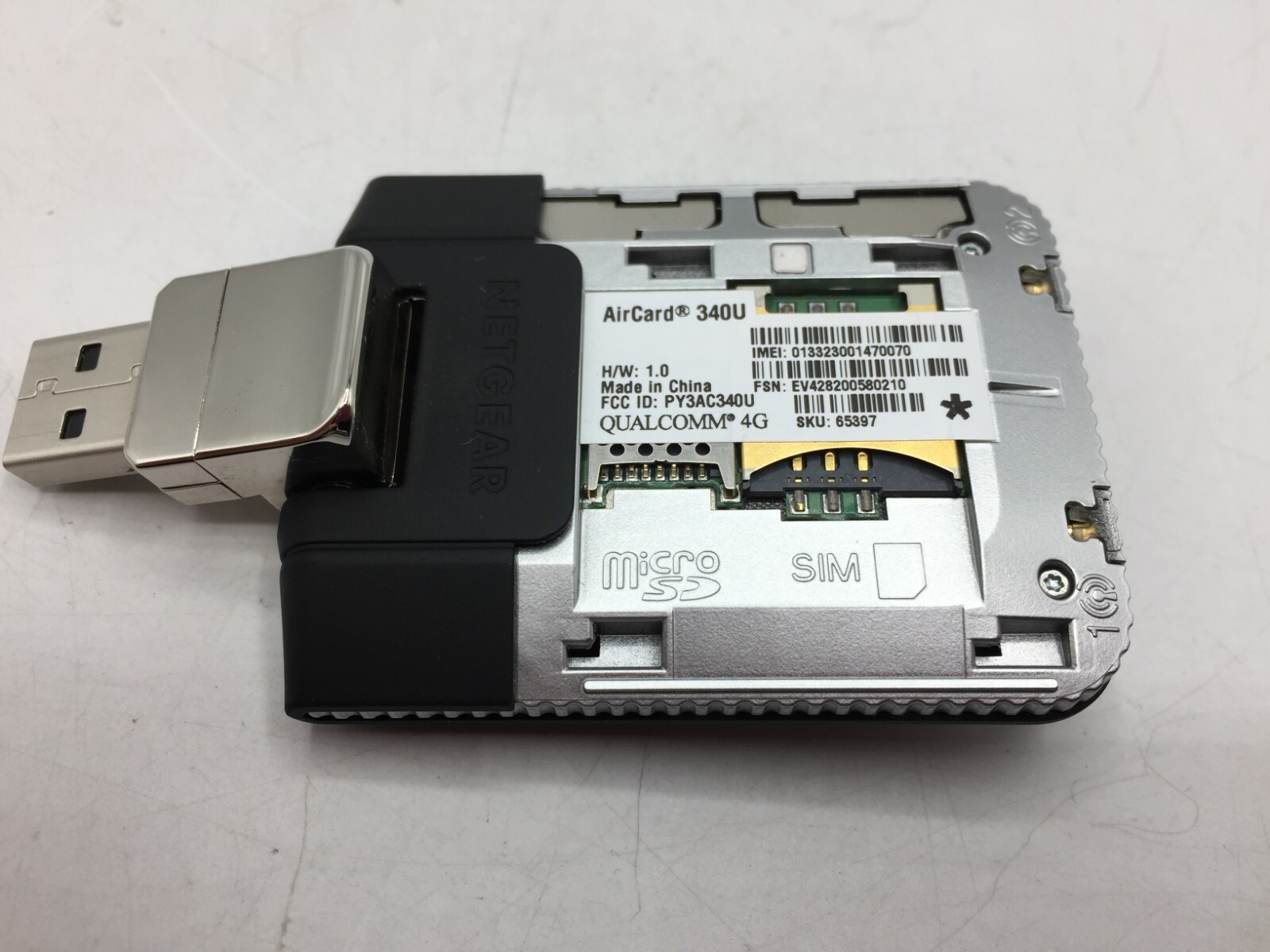 AT&T Netgear 340U Beam 4G LTE Aircard Broadband Mobile WiFi USB Modem ...