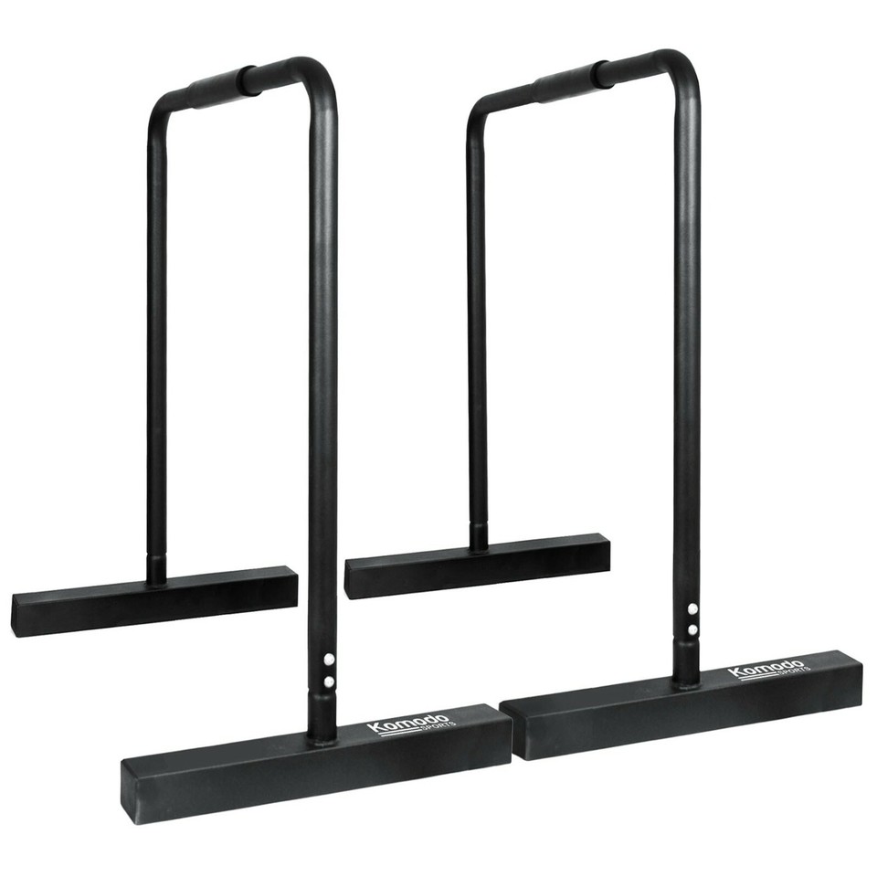 Parallel DIP BARS Home Gym Parallettes for Body Weight Crossfit Workout ...