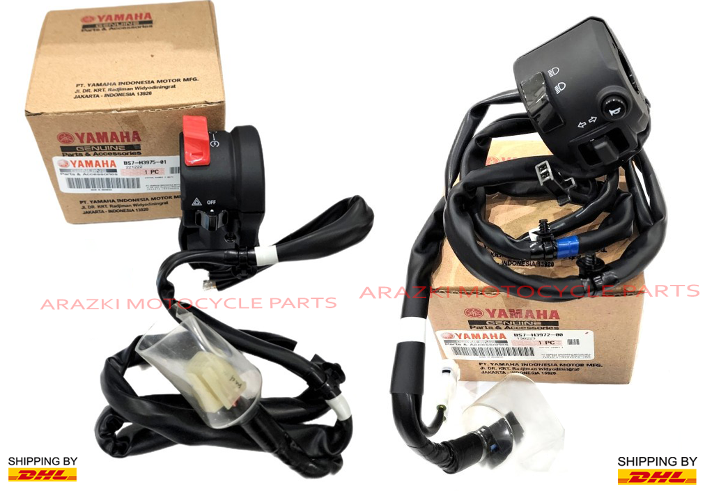 Genuine New Yamaha YZFR3 YZF-R3 Switch Handle (L/R) BS7-H3972-00, BS7 ...