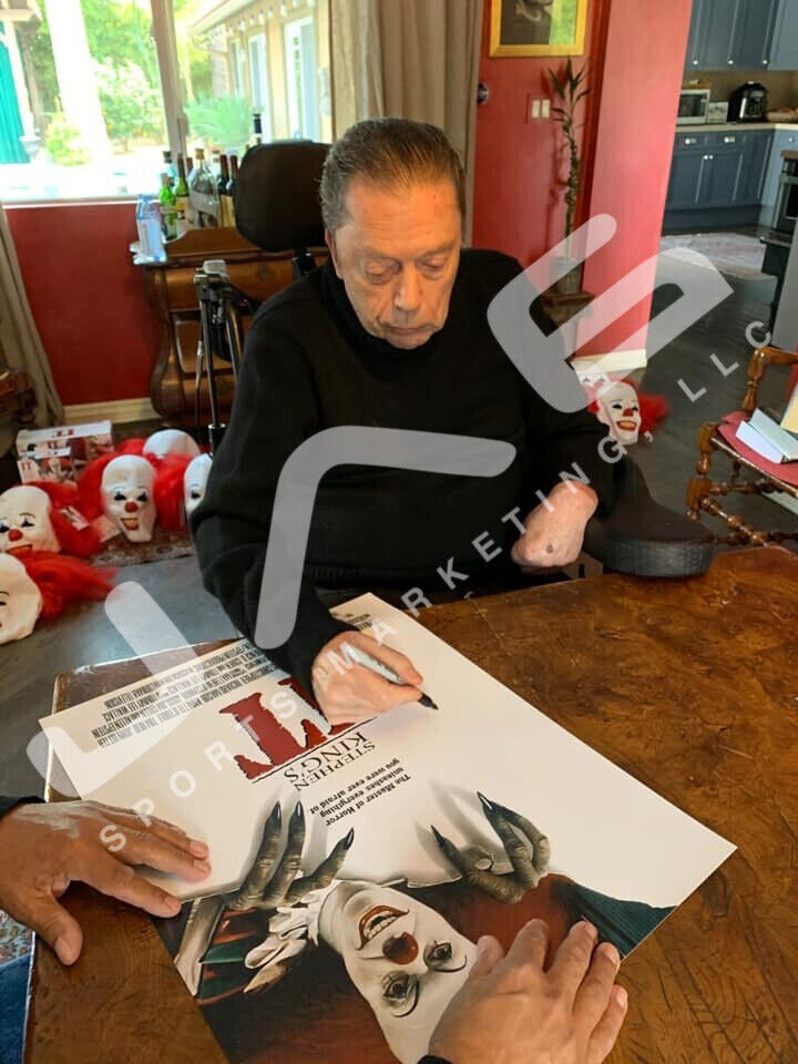 Tim Curry & Tommy Lee Wallace autographed signed 11x14 photo IT JSA ...