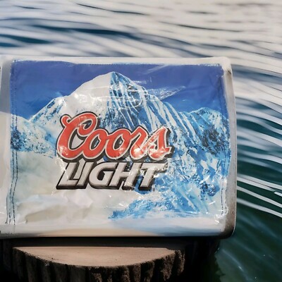Coors Light Insulated Bag Zip Up Cooler 6 pack Sealed | eBay
