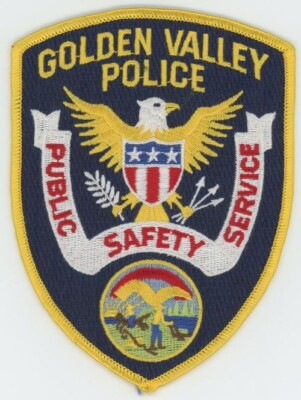 MINNESOTA MN GOLDEN VALLEY POLICE NICE SHOULDER PATCH SHERIFF | eBay