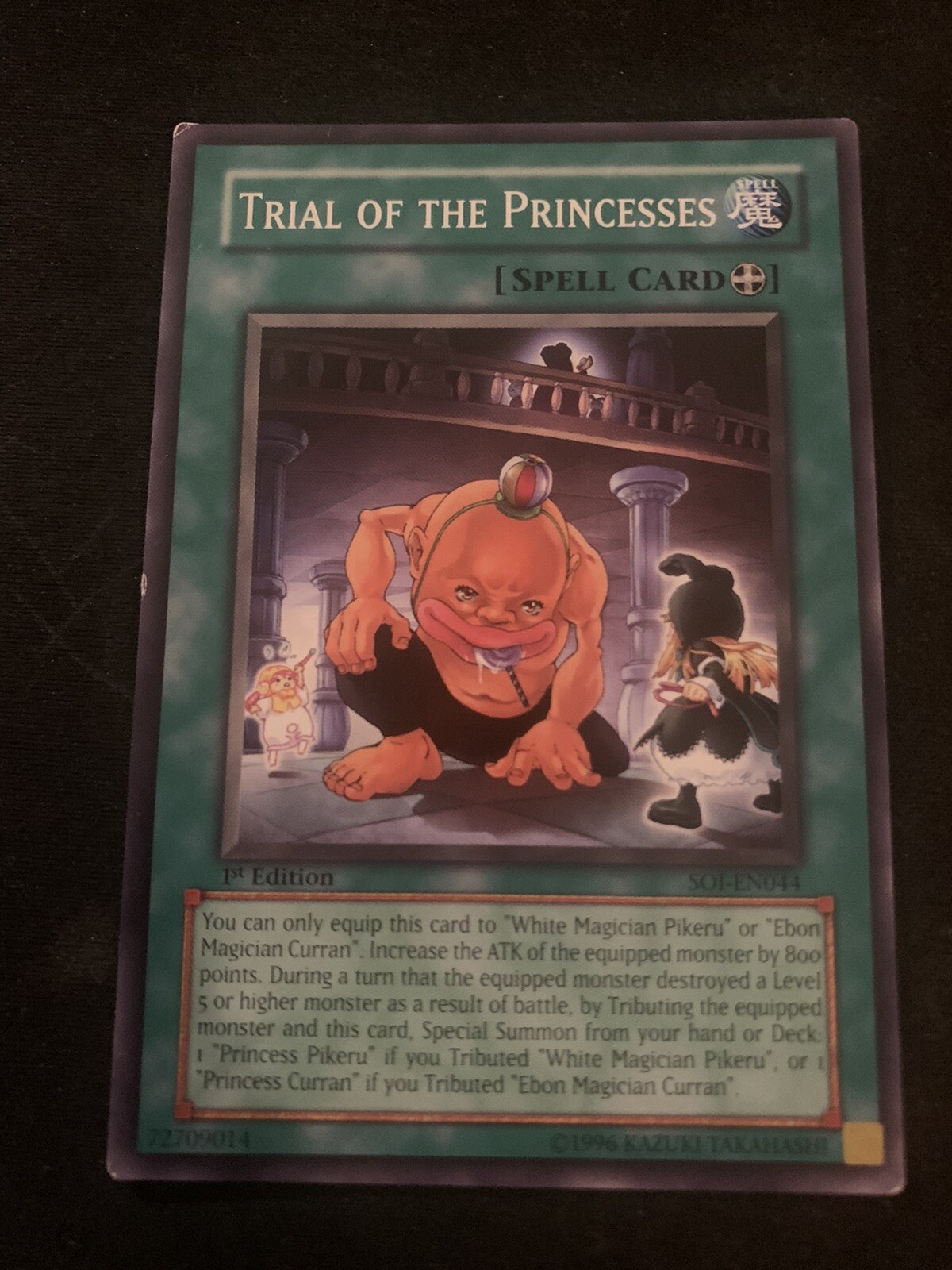 Trial Of The Princesses SOI-EN044 Yu-Gi-Oh! Card | eBay