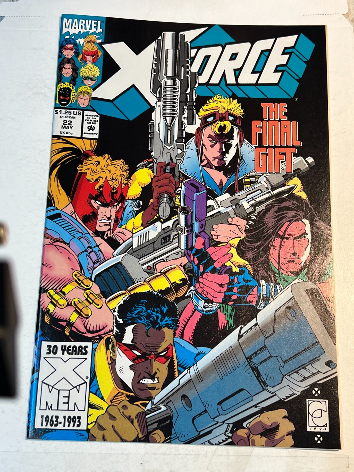 X-Force #22 Marvel Comics X-Men 1993 direct | Combined Shipping B&B | eBay
