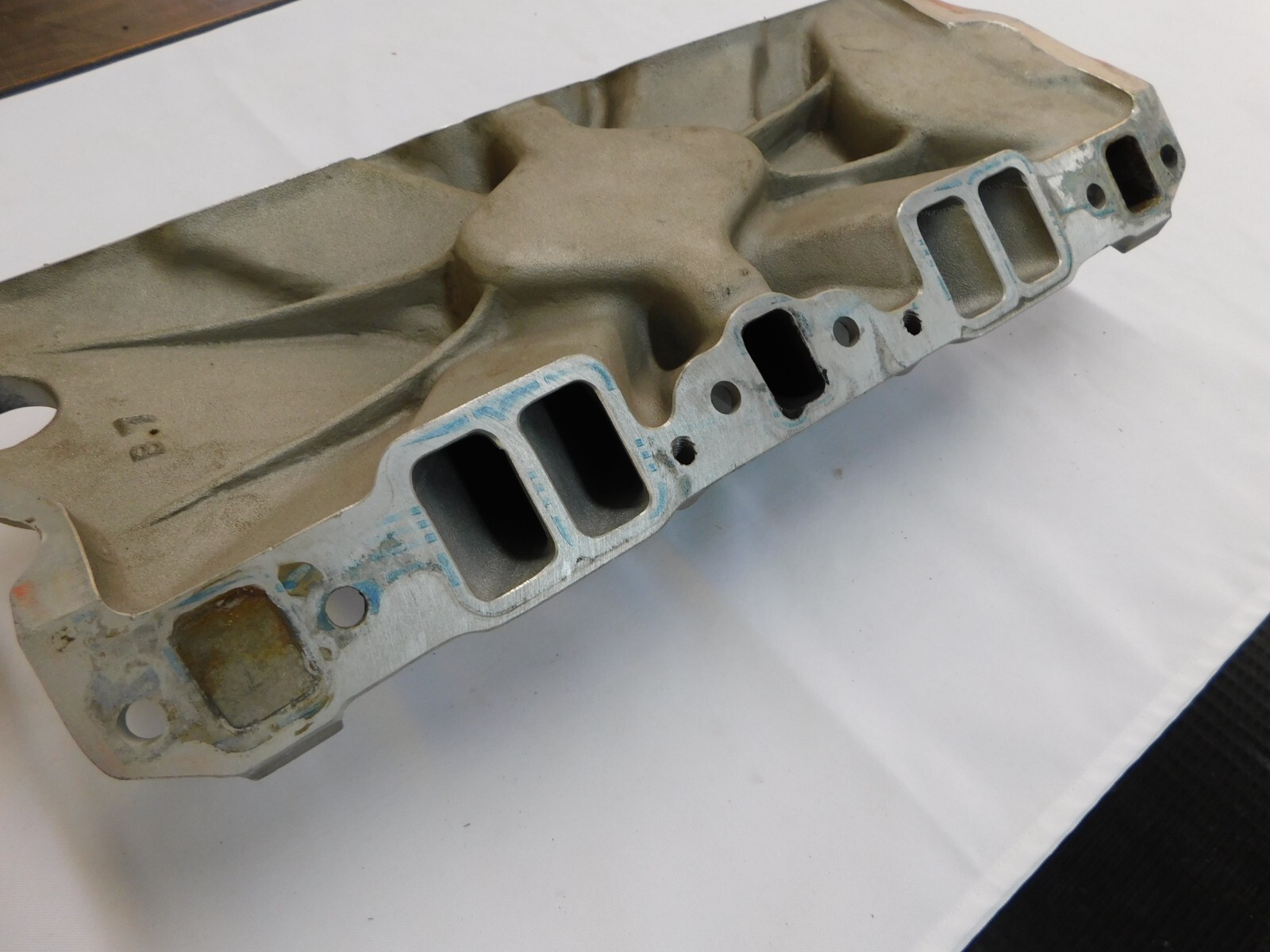 Original Weiand Chevrolet Intake Manifold Small Block Chevy 1955 - 1986 ...
