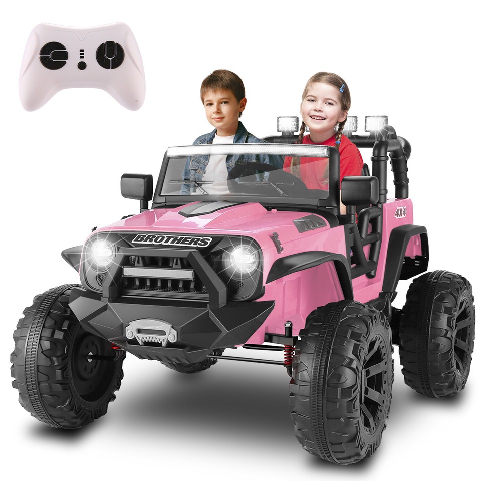 Electric Kids Ride On Car Power Wheels 24V Jeep Music Fashion w/Remote ...