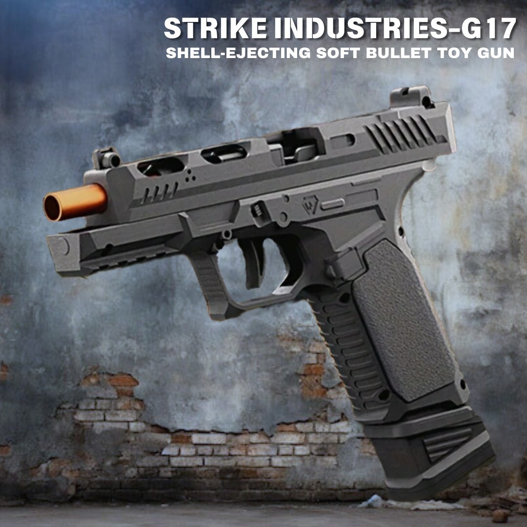 Strike Industries-G17 Shell Ejecting Soft Bullet Toy Gun | eBay
