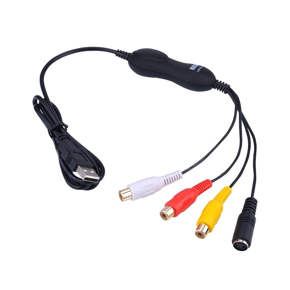 158 USB 2.0 Audio Video Capture Card AV S-Video Analog Video Recording ...