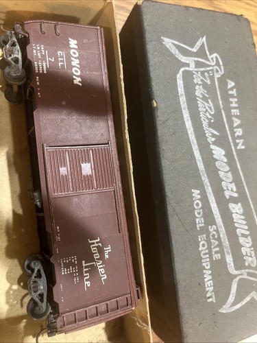 Vintage Athearn HO Built Up Kit Monon The Hoosier Line Boxcar | eBay
